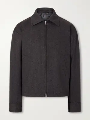 MFPEN Mail Wool-blend Blouson Jacket - Gray
