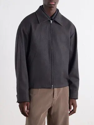 MFPEN Mail Wool-blend Blouson Jacket - Gray
