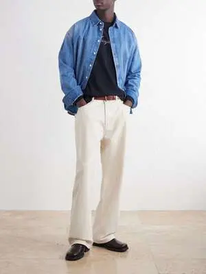 Jacquemus Logo-printed Cotton And Hemp-blend Jersey T-shirt