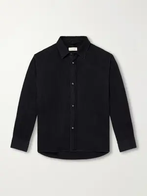 MFPEN Garden Brushed Lyocell Overshirt - Black