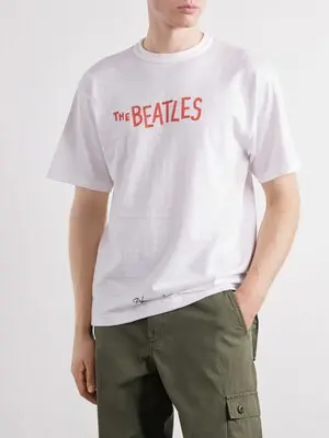 HUMAN MADE The Beatles Printed Cotton-jersey T-shirt