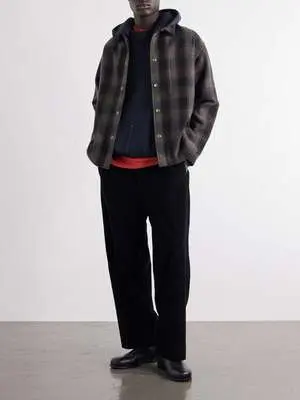 A.PRESSE Cotton-jersey Hoodie