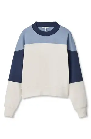 Rag & Bone The Everyday Terry Sweatshirt - Blue Multi