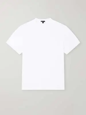 JAMES PERSE Slub Cotton-jersey T-shirt - White