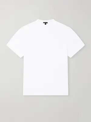 JAMES PERSE Slub Cotton-jersey T-shirt - White
