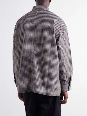Comme Des Garçons Checked Cotton-shell Overshirt