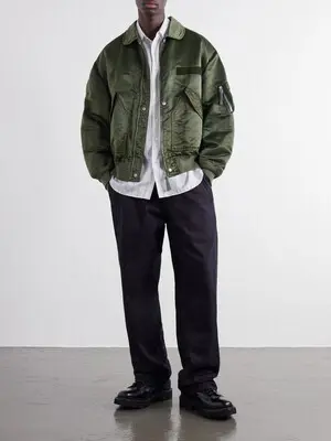 Comme Des Garçons Cotton-blend Twill Jacket