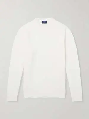 William Lockie Aryan Wool Sweater - Ivory