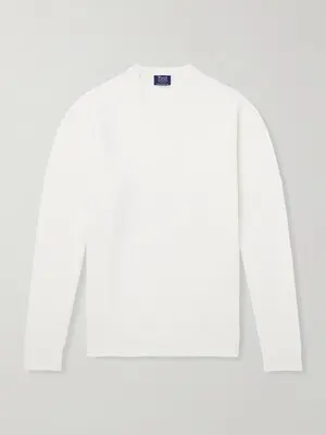 William Lockie Aryan Wool Sweater - Neutrals