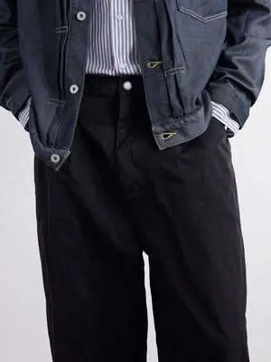 Comme Des Garçons Wide-leg Twill Trousers