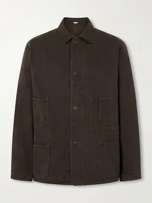 A.PRESSE Denim Jacket - Brown