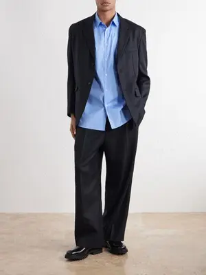 Comme Des Garçons Cotton-poplin Shirt