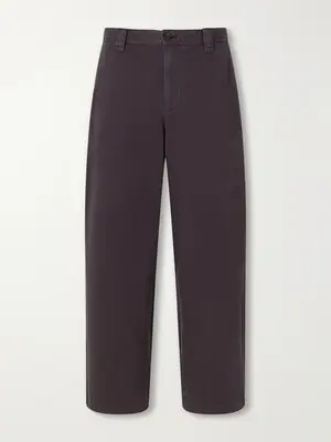 CORRIDOR Wide-leg Cotton-twill Trousers