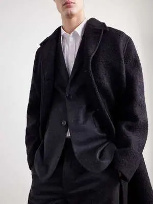 TOTEME Brushed Wool-blend Coat