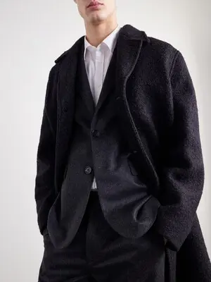 TOTEME Brushed Wool-blend Coat