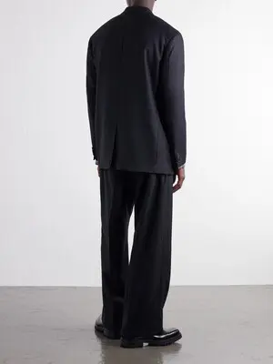 Comme Des Garçons Wool-twill Blazer