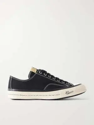 Visvim Skagway Canvas Sneakers - Black