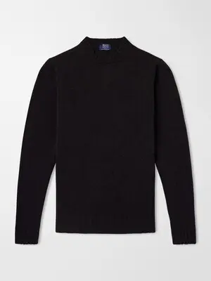 William Lockie Aryan Wool Sweater - Brown