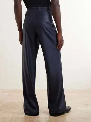 Gucci Straight-leg Coated Stretch-wool Trousers