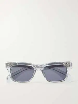 JACQUES MARIE MAGE Molino Square-frame Acetate Sunglasses - Silver