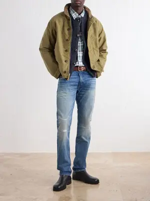Ralph Lauren Distressed Slim-fit Jeans