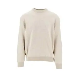 Jacquemus Merino Wool Weater With Logo Intaria - Beige