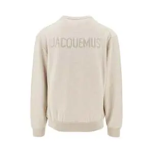 Jacquemus Merino Wool Weater With Logo Intaria