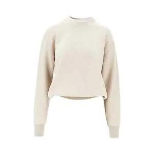 Jacquemus Logo Intarsia Merino Wool Sweater - Beige