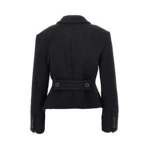 Chloé Bouclé Wool Slim Fit Jacket