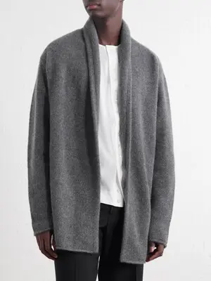 THE ELDER STATESMAN Shawl-collar Cashmere Cardigan