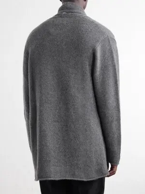 THE ELDER STATESMAN Shawl-collar Cashmere Cardigan