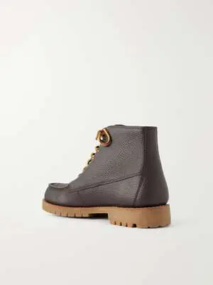 SEBAGO Carter Full-grain Leather Lace-up Boots