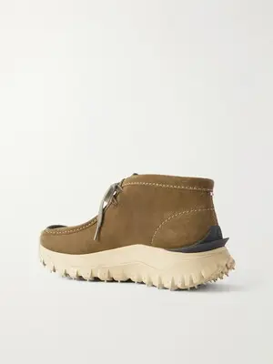 Moncler Clarks Trailgrip Wallabee Gtx Suede Hiking Boots - Brown