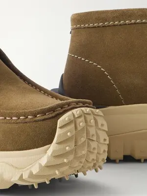 Moncler Clarks Trailgrip Wallabee Gtx Suede Hiking Boots - Brown