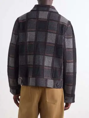 Ralph Lauren Raston Checked Wool Jacket