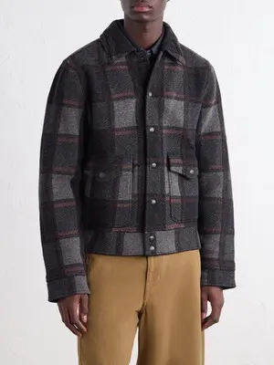 Ralph Lauren Raston Checked Wool Jacket