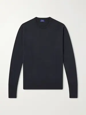 William Lockie Cashmere Sweater - Blue