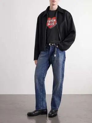 HUMAN MADE Printed Cotton-jersey T-shirt