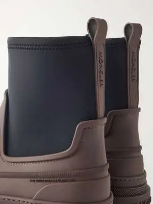 Moncler Vera Pulse Scuba And Rubber Hiking Boots