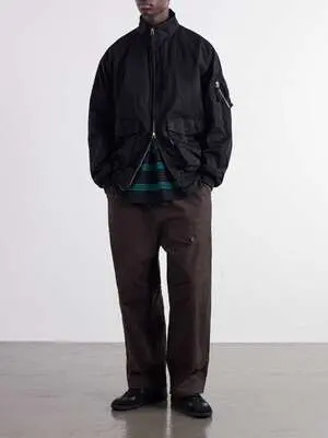 Comme Des Garçons Twill Bomber Jacket