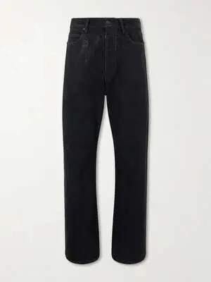 Balenciaga Straight-leg Jeans - Black