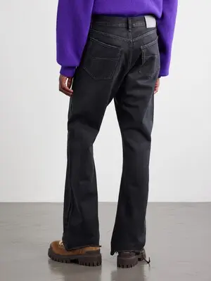 Balenciaga Straight-leg Jeans - Black