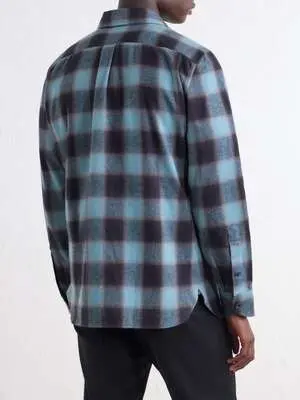 TOM FORD Checked Cotton-flannel Shirt