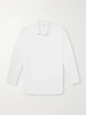 Comme Des Garçons Cotton-poplin Shirt - White