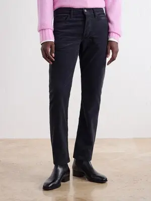 TOM FORD Slim-fit Cotton-blend Corduroy Trousers