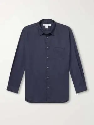 Comme Des Garçons Cotton-poplin Shirt - Navy