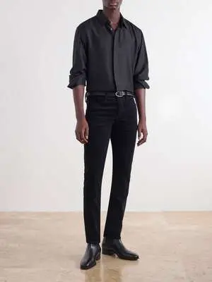TOM FORD Slim-fit Cotton-blend Corduroy Trousers