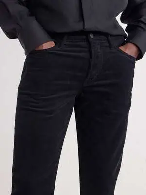 TOM FORD Slim-fit Cotton-blend Corduroy Trousers