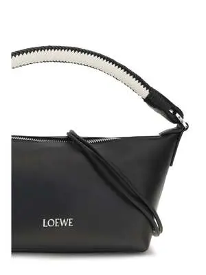 Loewe Cala Mini Lambskin Handbag - Black