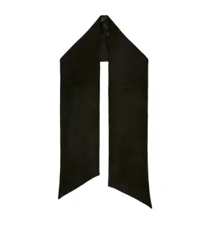 Max Mara Suede Scarf - Grey